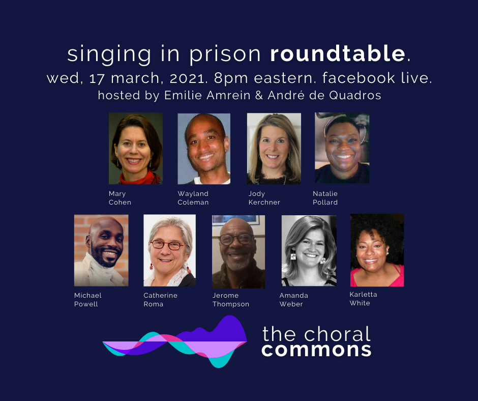 Singing in Prison Roundtable – Singing Behind Bars